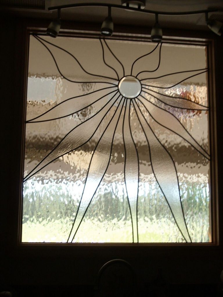 Sunburst window – Watkins Stained Glass