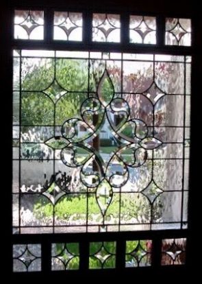 Park Hill beveled window – Watkins Stained Glass
