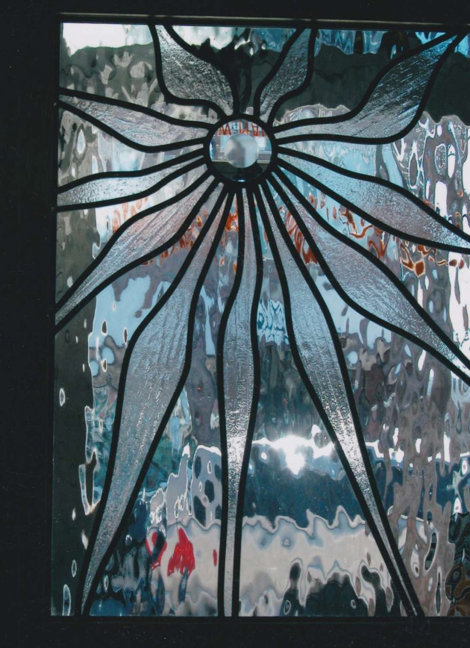 Sunshine clear leaded window – Watkins Stained Glass